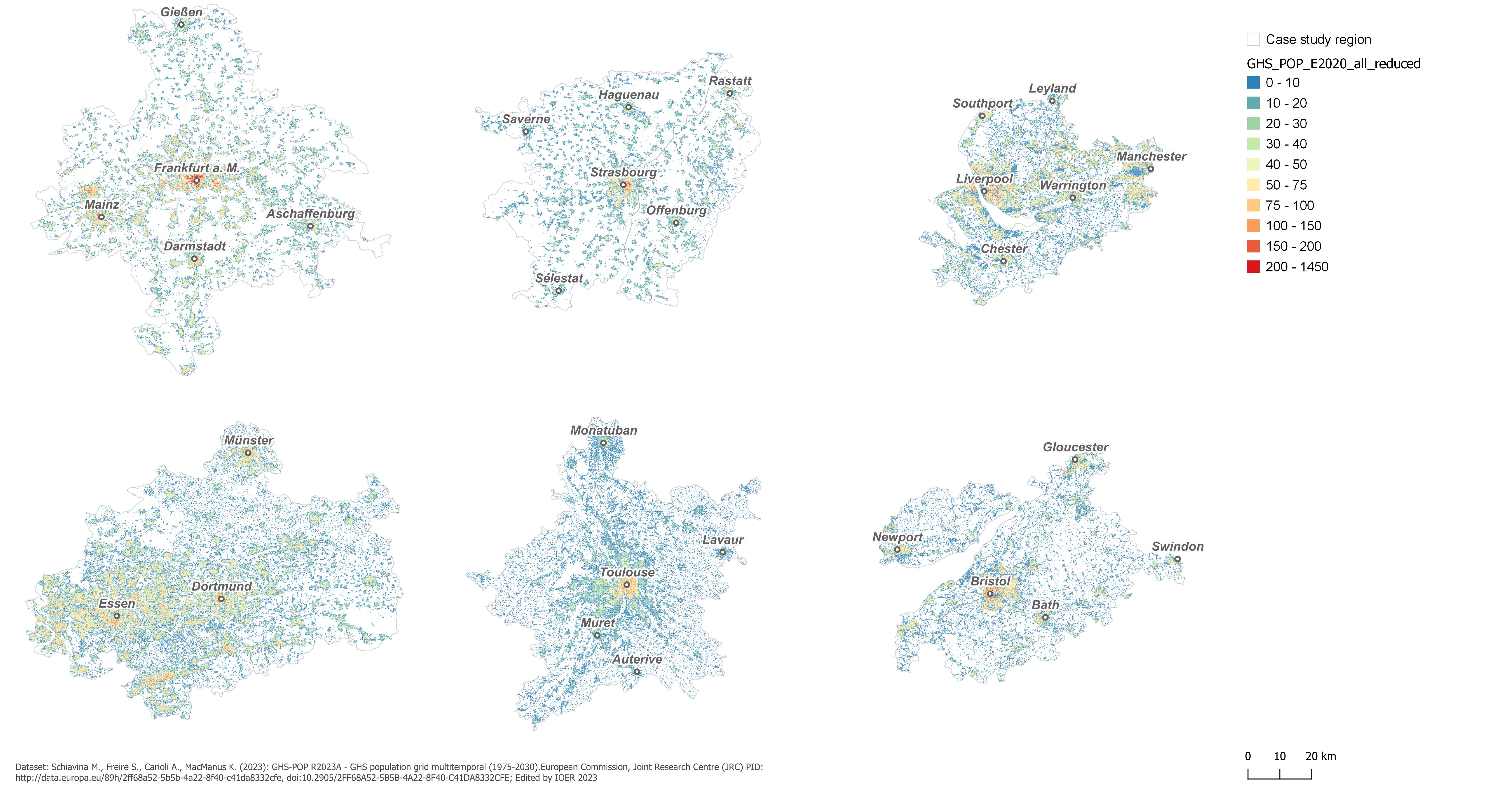 Maps - SUBDENSE Dashboad